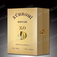 China Plastic Label Leather Corrugated Wine Boxes For Spirits for sale