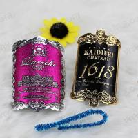 China Self Adhesive 0.25mm Spirit Labels For Metal Bottle for sale