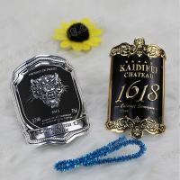 China Self Adhesive 0.25mm Spirit Labels For Metal Bottle for sale