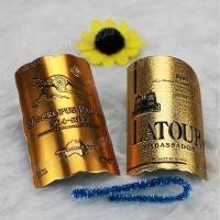 China Logo Engraved Luxury Wine Custom Liquor Labels for sale
