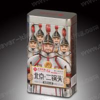 China 0.21mm TUV Rectangle Tin Packing Metal Wine Box for sale