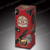 China 0.25mm Box Wine Packaging , Tinplate Packing Boxes For Drinking Glasses for sale