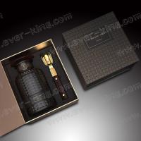 China Book Shape Luxury Square Bottle Box ,  Bottle Paper Box for sale
