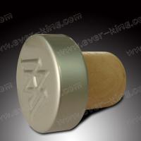 China Printing Liner TPE Aluminium Wine Cap For Spirits for sale