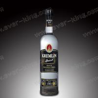 China OEM transparent White Flint Glass Liquor Containers for sale