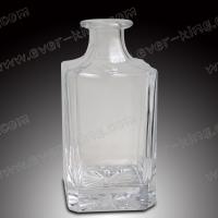 China High White Flint 1000 ML Brandy Glass Bottle for sale