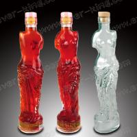 China Plastic Cap 700ml Custom Glass Packaging For Cognac for sale