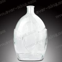 China 750 ml White Flint Nordic Style Vodka Glass Bottle for sale