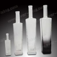 China OEM ODM Glass Wall 5mm Cool Alcohol Bottles For Spirits for sale