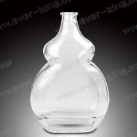 China Frosting Surface 750ml Alcohol Bottle For Rum for sale