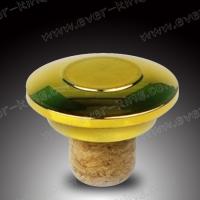 China Food Grade Plastic Non Spill Wine Bottle Stopper for sale