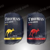 China OEM Adhesive Printing Spirit Bottle Labels for sale