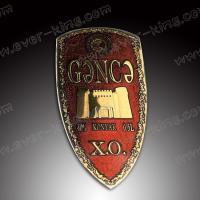 China Silk Screen Standard Zinc Alloy Spirit Labels for sale