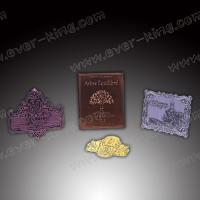 China Adhesive Metal OEM Pantone Color Spirits Spirit Labels for sale