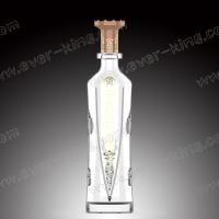 China 750ML Super White Glass ODM Brandy Glass Bottle for sale