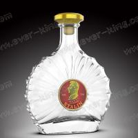 China ISO9001 Luxury Liquors Cognac Glass Bottle for sale