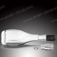 China ISO9001 2015 Glass Brandy Fancy Cognac Bottles for sale