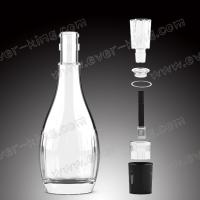 China ISO9001 2015 Glass Brandy Fancy Cognac Bottles for sale