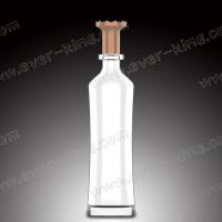 China New Designed Guala Cap 375 ML Frosted Liquor Bottles for sale