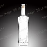 China Label Printing ODM SGS Fancy Glass Bottles For Liquor for sale
