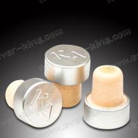 China FDA Non Spill Coated Aluminium Spirit Bottle Closures for sale
