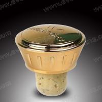 China Tinfoil Liner Aluminium Coated Liquor Bottle Tops for sale