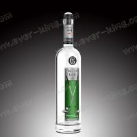 China Crystal White Flint Custom Glass Bottle 750 ML for Luxury Liquor and Spirit for sale