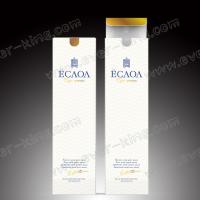 China Biodegradable 400gsm Wine Bottle Carton 300*200*100mm for sale