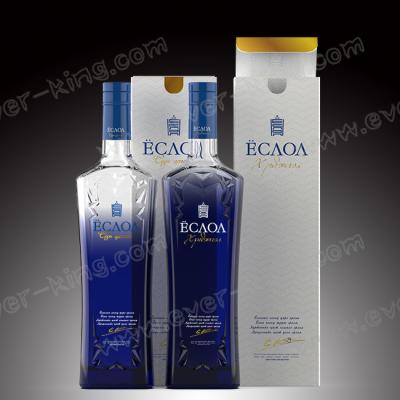 China Biodegradable 400gsm Wine Bottle Carton 300*200*100mm for sale