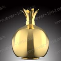 China 700ML Crystal White Flint Glass Vodka Bottle ISO9001 for sale