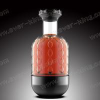 China 750ML Durian Shaped Flint Glass Spirit Bottles for sale
