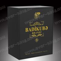 China Biodegradable 400gsm Cardboard Wine Bottle Carton With CMYK Offset Printing for sale