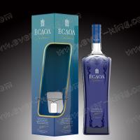 China 4C Offset Printing Embossing Paperboard Glass Bottle Box for sale