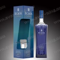 China 4C Offset Printing Embossing Paperboard Glass Bottle Box for sale