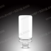 China ODM Transparent 750ml Glass Liquor Bottles With Glass Top for sale