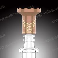 China ODM Side Embossing Plastic Spirit Bottle Closures for sale