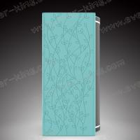 China CMYK 400gsm Cardboard Wine Bottle Box With Magnetic Closure for sale