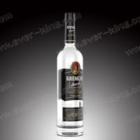 China OEM 750ML Embossing Flint Glass Bottle For Luxury Liquor for sale