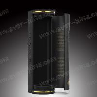 China Exquisite 4c Offset Printing PU Leather Glass Bottle Box for sale