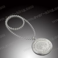 China Aluminium Metal Silver Vodka Bottle Labels Embossing for sale
