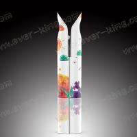 China 500ML Flint Glass Vodka Liquor Bottle With Cork Seal for sale
