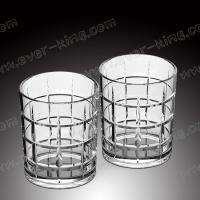 China Non Spill Crystal Whiskey Glass Cup ISO9001 SGS Certificated for sale