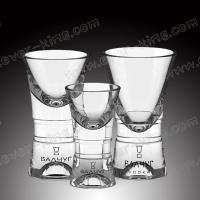 China 50ml Custom Logo Vodka Cup Blanks Shot Glasses for sale