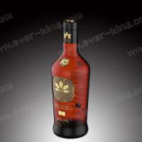 China Super Flint Clear 750ml Empty Vodka Glass Bottle For Liquor for sale