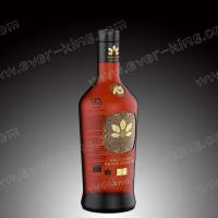 China Super Flint Clear 750ml Empty Vodka Glass Bottle For Liquor for sale
