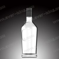 China 700ml Whisky Glass Bottle With Screw Cork Lid for sale