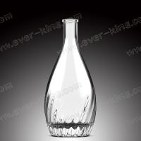 China 750ml Transparent  Premium Liquor Glass Bottles for sale