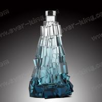 China Fancy Design 70ml Brandy Bottle With Beautiful Color for sale