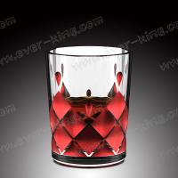 China Tea Water Transparent Glass Cup Customized Printing for sale