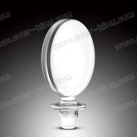 China Frosting Glass Spirit Bottle Closures Transparent Food Grade for sale
